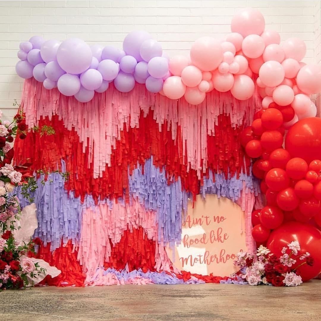 Backdrop tua rua và bong bóng XV723